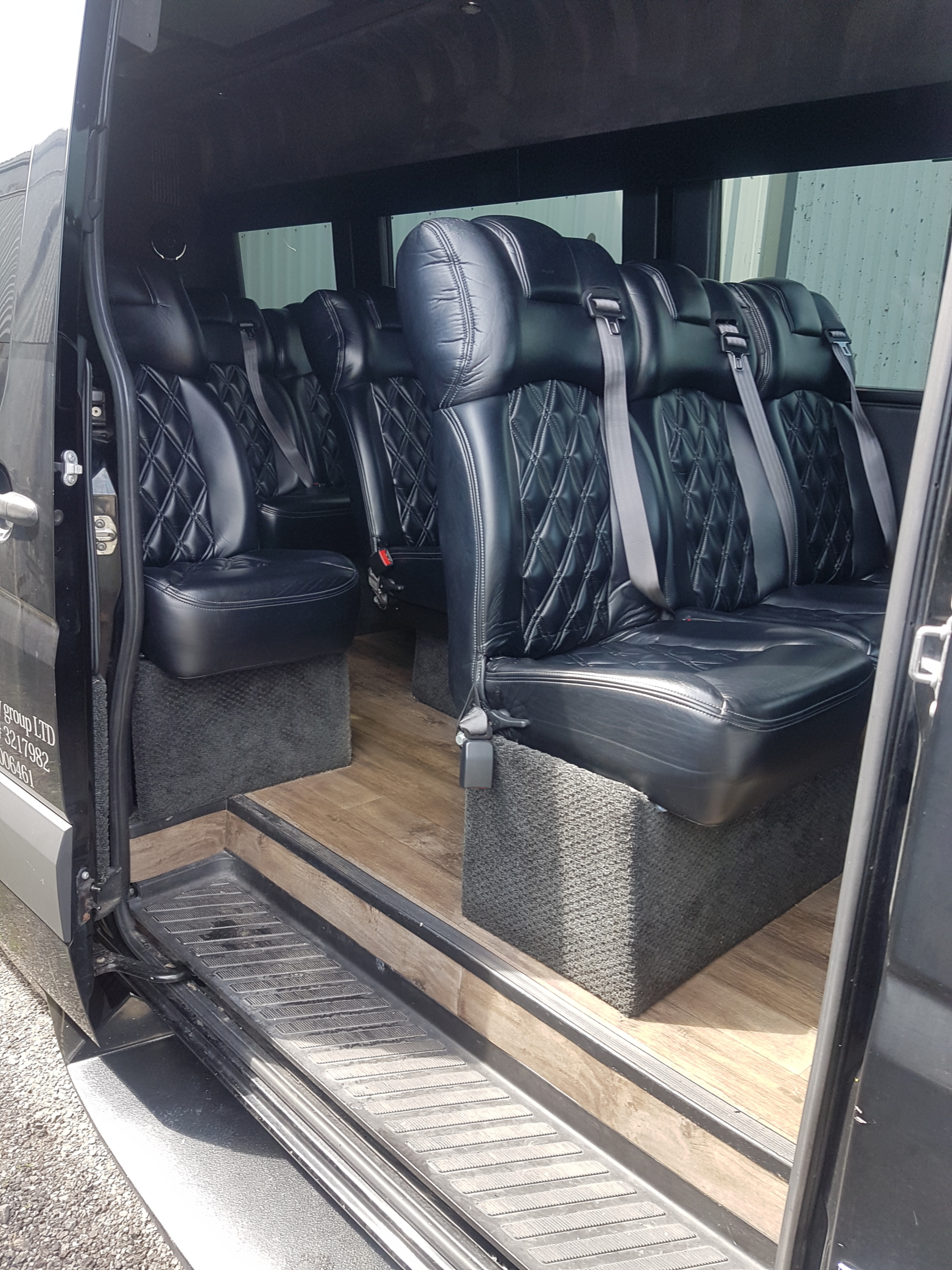 Executive Sprinter Interior - Dynasty Limousine